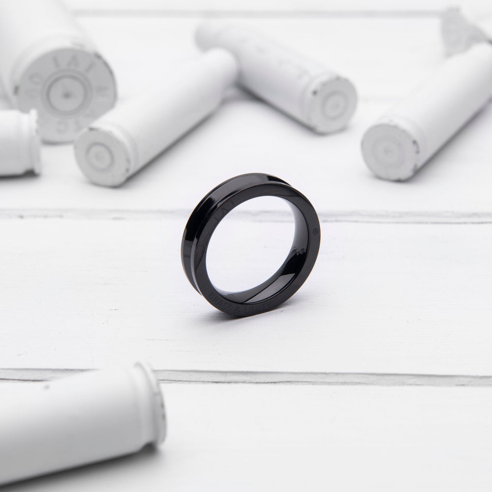 Bullet Casing Rings - Silver, Gold and Black | Brass & Unity