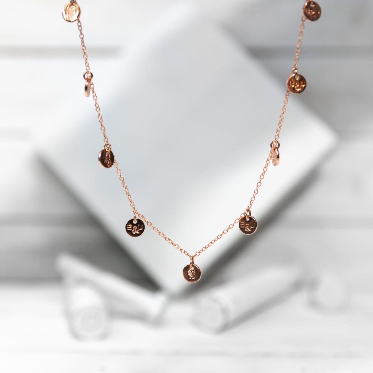 Multi Charm Necklace - Shop Brass & Unity